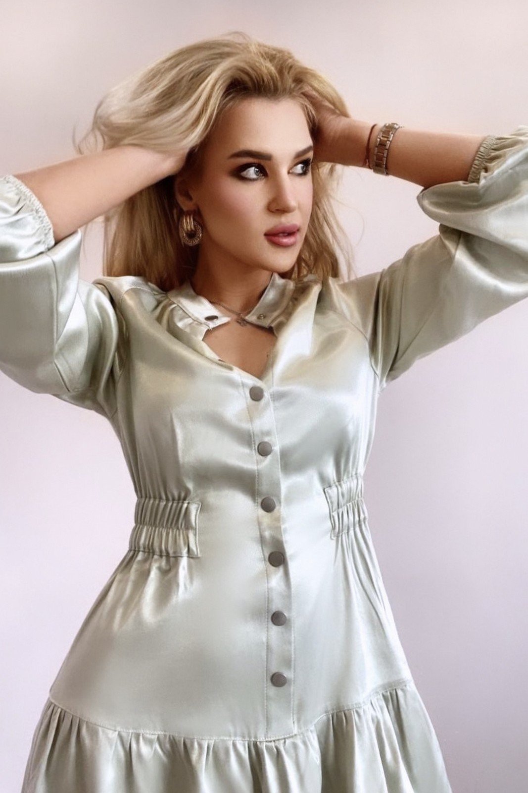 Платье 0058 оливковый USOVA купить в интернет магазине | в наличии